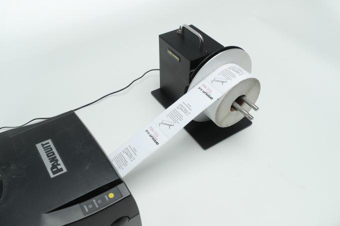 SGS Label Rewinder Machine 350mm Paper Roll Rewinding Machine